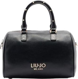 Liu Jo Sac femme sac Evrim Satchel noir BS26LJ24 AA6052 E1012 Taille du sac: Moyenne