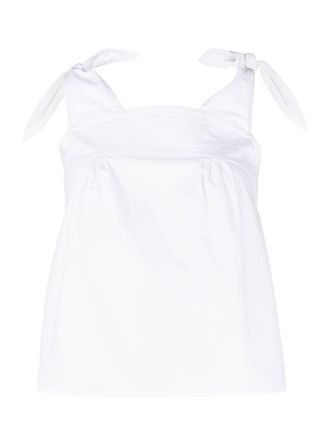 See By Chlo&eacute; Bluse aus Bio-Baumwolle - Wei&szlig;