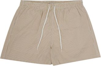 Malo Beige Gestreifte Boxershorts mit Taschen - - Swimwear - Herren - Beige - 3XL