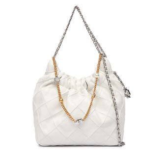 Tory Burch Handtasche Tory Burch Fleming 164022 Wei&szlig;