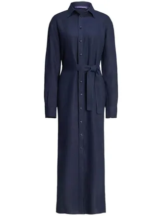 Ralph Lauren Collection robe-chemise Vicki - Bleu