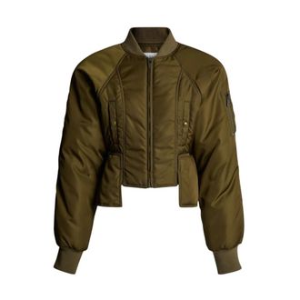 Balmain Bomberjacke - - Jackets - Damen - Gr&uuml;n - S