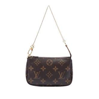 Louis Vuitton Pre-owned Mini Pochette Accessoires - Femme - Pre-owned - Brun - Taille: ONE Size