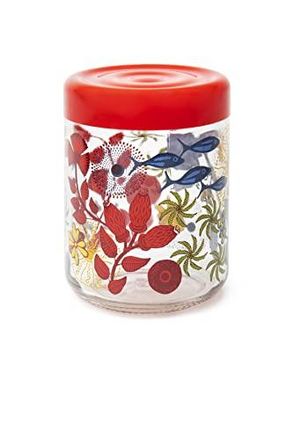 Excelsa Afrika Pot avec couvercle, 800 Ml., Verre