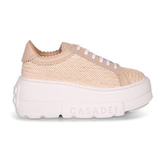 Casadei Femme, Chaussures, Beige, Taille: 37 EU Baskets