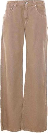 Brunello Cucinelli Pantalons D&eacute;contract&eacute;s - Beige