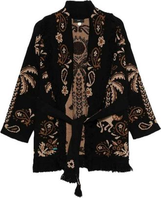 Alanui Cardigan - Schwarz