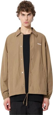 Undercover Homme, Vestes, Beige, Taille: M Blouson Logo U