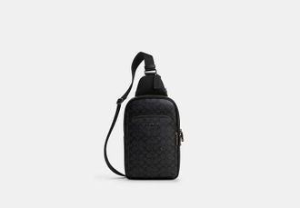 Coach Ethan Rucksack Aus Signature-Canvas