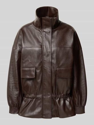 Gina Tricot Jacke mit Stehkragen und Pattentaschen