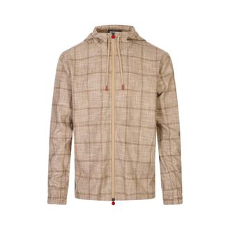 Kiton Herren, Jacken, Braun, LGr&ouml;&szlig;e