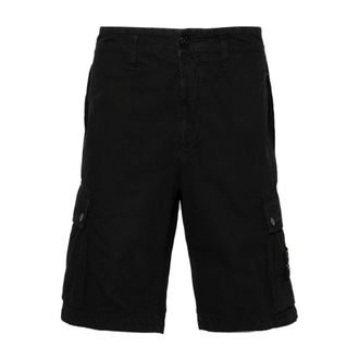 Stone Island Slim-fit Cargo Bermuda Shorts - - Shorts - Herren - Blau - W31