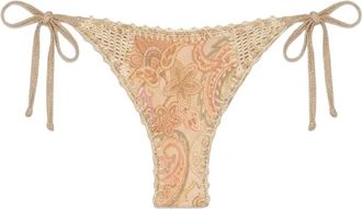 Del Maar Femme, Maillots de bain, Beige, Taille: 40 FR Awasi Bas de Bikini R&eacute;versible