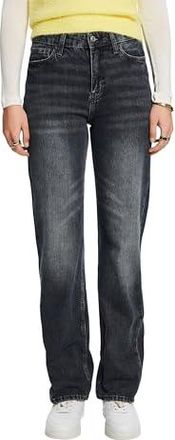 Esprit 103EE1B342 Jeans, 912/Black Medium Wash, 31W x 32L Femme
