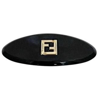Fendi Barrette doccasion - Femme - Pre-owned - Noir - Taille: ONE Size