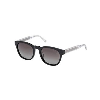 Timberland Runde Sonnenbrille - - Accessories - Herren - Schwarzk - 53 MM