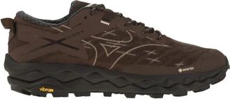 Mizuno Low-Top Sneaker - Wave Mujin Ls Gtx - Gore-Tex Trainers - Gr. 10_5 - in Schwarz - für Damen