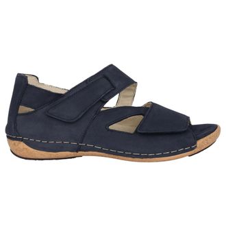 Waldl&auml;ufer Blaue Sandale mit weiter Passform f&uuml;r Frauen - - Shoes - Damen - Blau - 37 1/2 EU
