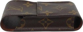 Louis Vuitton unisex, Pre-owned, Brun, Taille: ONE Size Pre-owned Monogram Canvas Bi-Fold Wallet