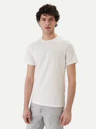 Guess T-Shirt M4GI70 KC9X0 Wei&szlig; Slim Fit
