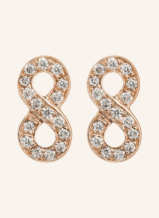 Cada Cada Ohrstecker Tiny Infinity rosegold