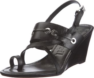 Pilar Abril Genevra 08782, Damen, Sandalen/Fashion-Sandalen, Schwarz (Schwarz 01), EU 39