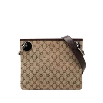 Gucci Pre-owned Sac bandouli&egrave;re Eclipse - Femme - Pre-owned - Beige - Taille: ONE Size