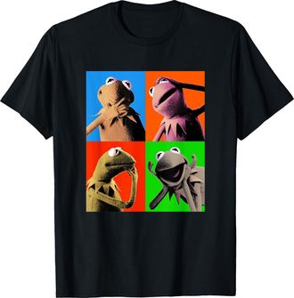 Disney Die Muppets Kermit Der Frosch Pop Art T-Shirt