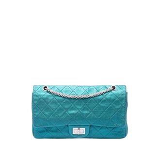 Chanel Pre-owned Reissue Flap - Femme - Pre-owned - Bleu - Taille: ONE Size