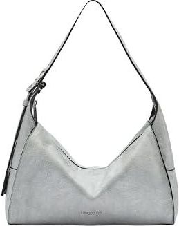 Liebeskind Liebeskind Hobo M Lou Cracked Leather, Femmes, Blanc
