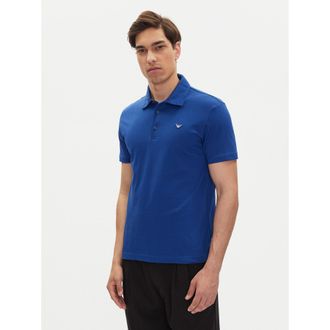 Emporio Armani Poloshirt EM000571 AF12331 UB093 Blau Regular Fit