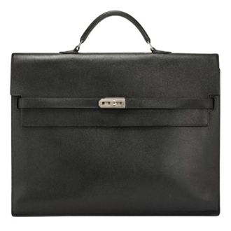 Herm&egrave;s Pre-owned Kelly Depeches Aktentasche - - Pre-owned - Damen - Schwarzk - ONE SIZE