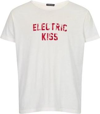 Ann Demeulemeester T-shirt imprim&eacute; Idar en coton