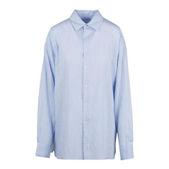 Dondup Homme, Chemises, Bleu, Taille: 4XL Chemise &agrave; rayures verticales