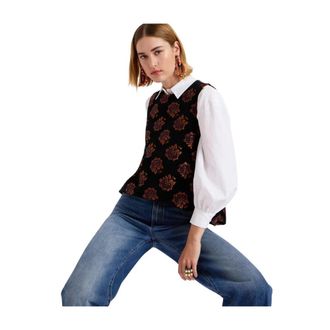 La DoubleJ La Scala Top - - Tops - Damen - Schwarzk - XS