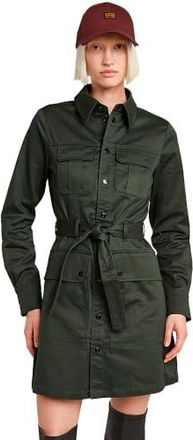 G-Star Utility Kleid Robe, Gris (Asfalt D23649-c072-995), XXL Femmes