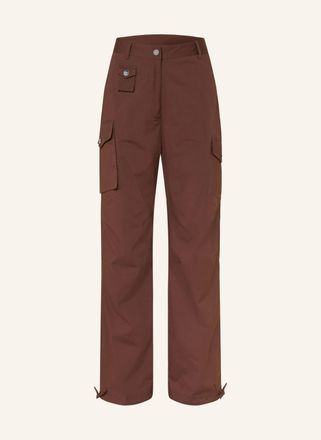 Ganni Cargohose braun