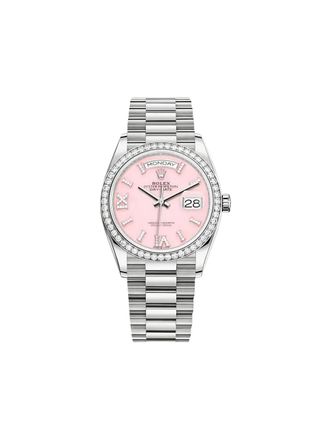 Rolex montre Day-Date 36 mm pre-owned (2020) - Rose
