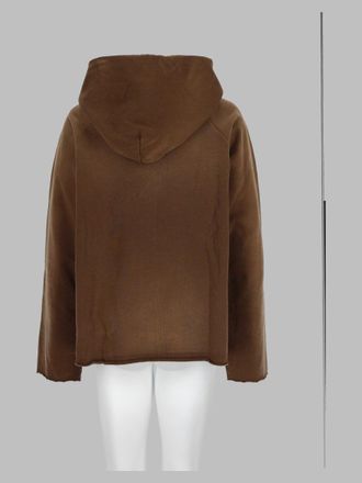 Amish Logo-Embroidered Cotton Sweatshirt - Brown