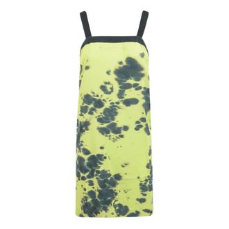 Alexander McQueen Gelbes & Oranges Kleid f&uuml;r Frauen - - Dresses - Damen - Mehrfarbig - M