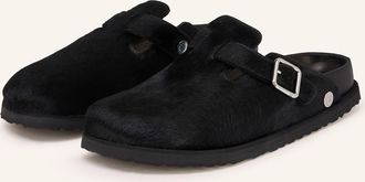 Birkenstock 1774 Birkenstock Pantoletten Boston Pony Like Fur Exq 1774 schwarz