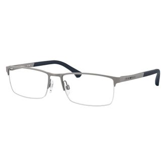 Emporio Armani unisex, Accessoires, Gris, Taille: 55 MM Ea1041 Monture Rectangulaire