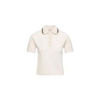 Moncler Femme, Tops, Blanc, Taille: 36 FR Polo H26