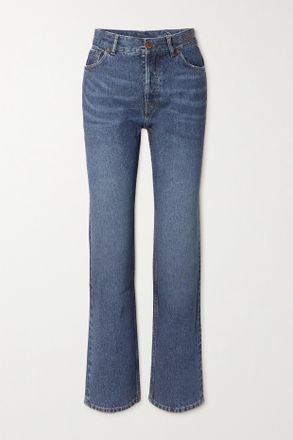 Chlo&eacute; Hoch Sitzende Jeans Mit Geradem Bein - Blau