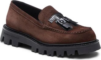 Fratelli Rossetti Femme, Chaussures, Brun, Taille: 40 EU Mocassins en cuir su&eacute;d&eacute;