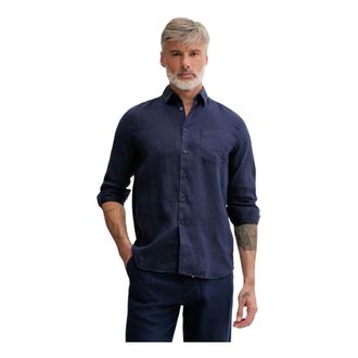 Vilebrequin Homme, Chemises, Bleu, Taille: M Caroubis Shirt