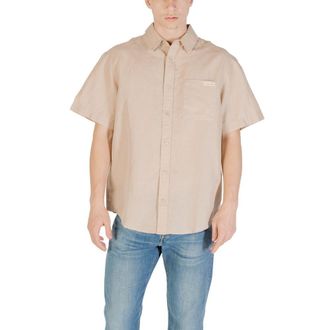 Calvin Klein Jeans Kurzarm-Hemd mit Button-Down-Kragen