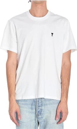 Ami T-shirt Ami de Coeur - Homme - Tops - Blanc - Taille: XL