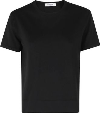 Gran Sasso Femme, Pulls, Noir, Taille: 40 FR Pull ras du cou