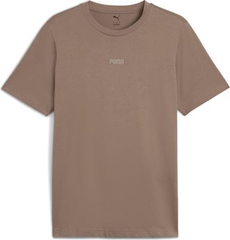 Puma Elevated Essentials T-Shirt Herren, Kleidung, Braun, XXL